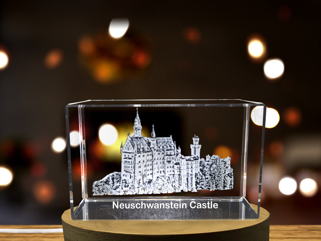 Neuschwanstein Castle Trophy Award – AB Crystal Collection