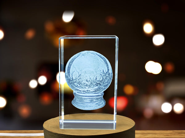 3D Engraved Crystal Ball - Unique Gift – AB Crystal Collection