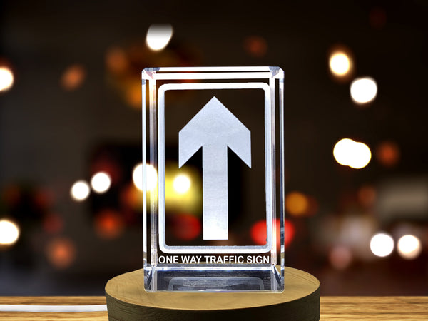 One Way Traffic Trophy Award – AB Crystal Collection