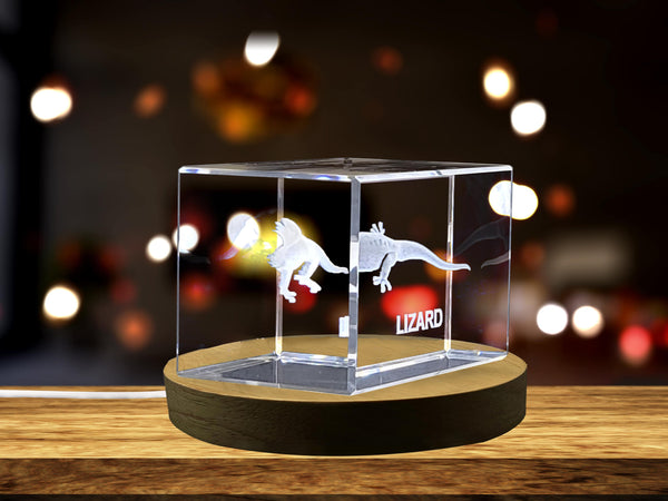 Graceful Lizard Crystal Carvings – AB Crystal Collection