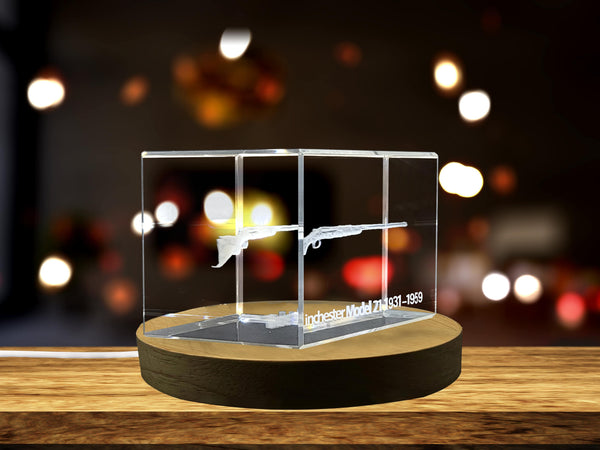 Winchester Model 21 Shotgun Display Crystal – AB Crystal Collection