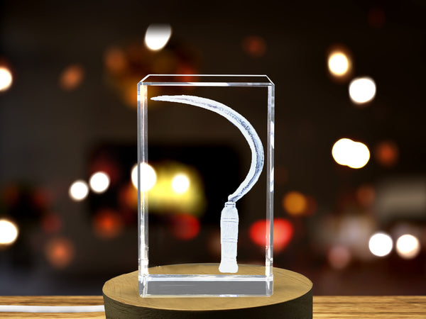 Cultivating Nature's Bounty - Crystal Garden Sickle Sculpture – AB ...