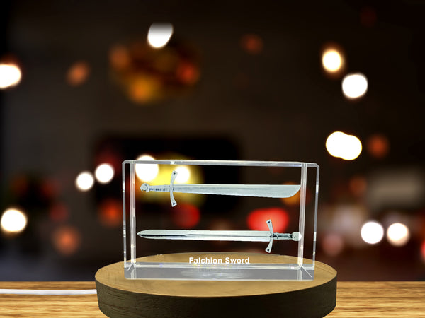 Falchion Sword - Recognition Display Piece – AB Crystal Collection